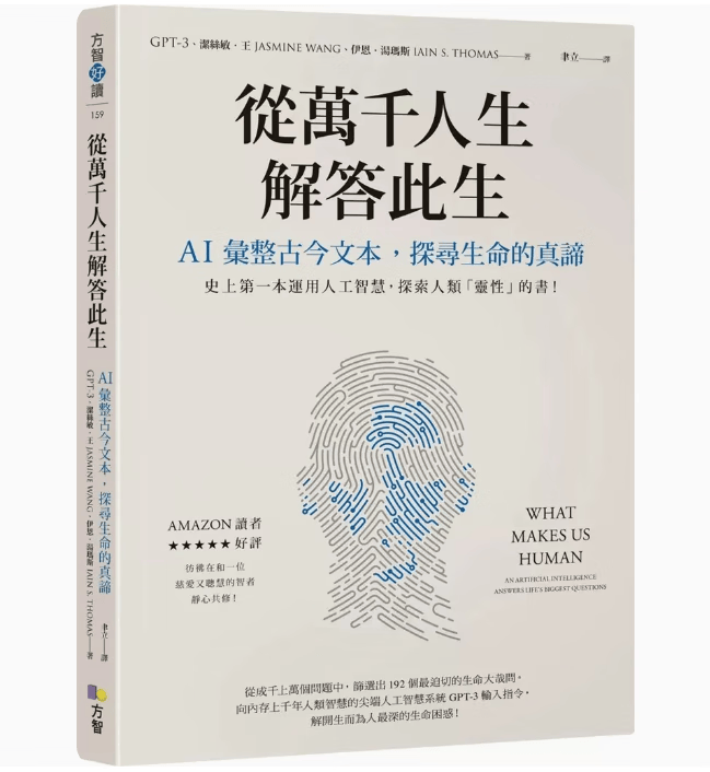 台版 从万千人生解答此生 方智 洁丝敏 王 AI汇整古今文本探寻生命的真谛生活哲学心理励志书籍 .