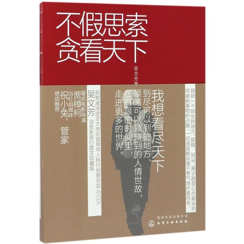 不假思索贪看天下 吴文芳 著 化学工业出版社