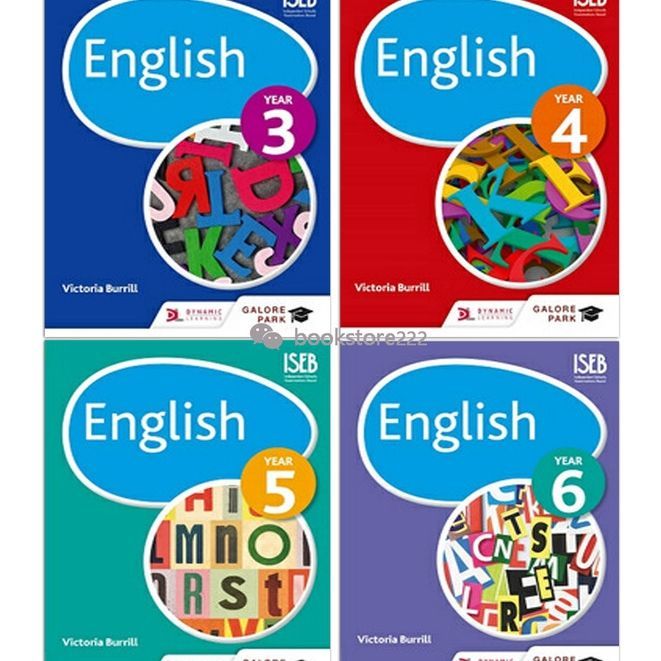 现货/ISEB english year 3 / 4 / 5 / 6 3级别纸质书