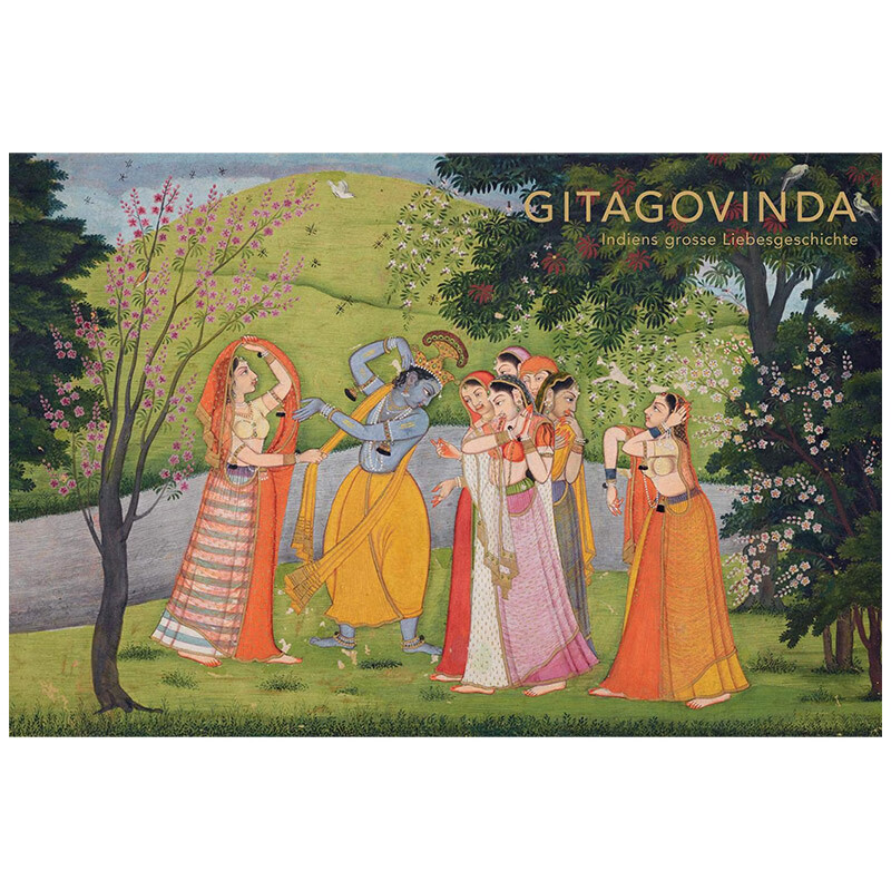 Gitagovinda 牧童歌:一个印度爱情故事 英德双语版 英文原版历史书籍英文原版善本图书
