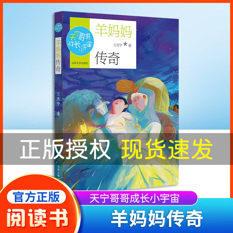 天宁哥哥成长小宇宙 羊妈妈传奇 王天宁著 冰心儿童文学奖获得者 山东大学出版社FB
