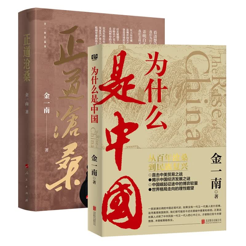为什么是中国+正道沧桑 共2册 金一南
