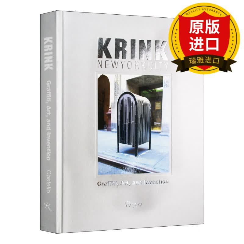 英文原版 Krink New York City 克雷格&middot;科斯特洛 纽约街头艺术回忆录 精装 英文版 进口英语原版书籍