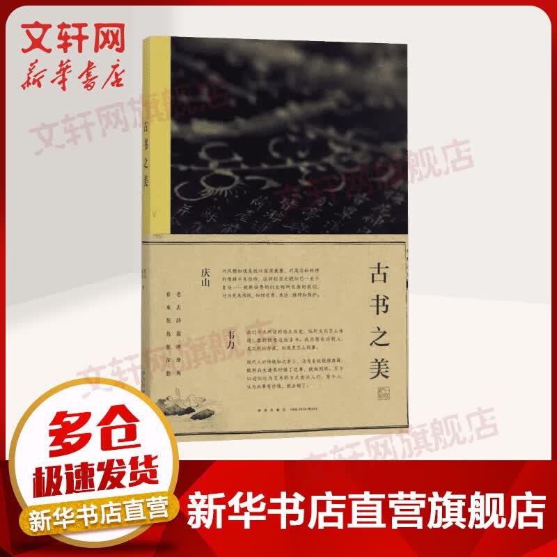 古书之美 安妮宝贝庆山作品 另著夏摩山谷 告别薇安 月度童河
