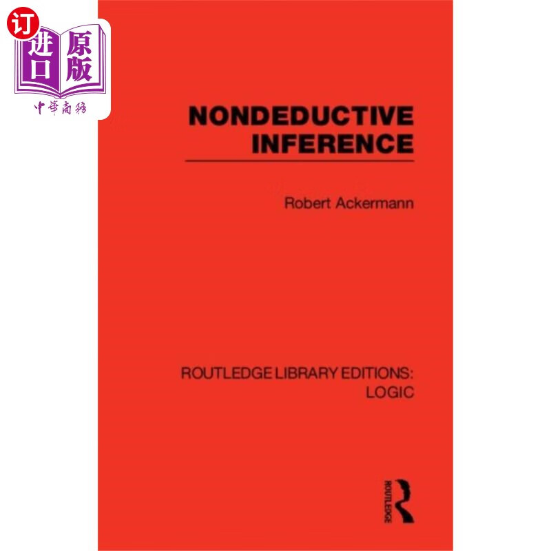 海外直订Nondeductive Inference Nondeductive推理