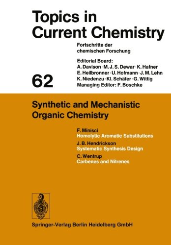 Synthetic and Mechanistic Organic Chemistry