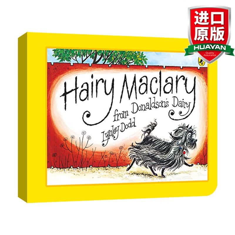英文原版 Hairy Maclary from Donaldson's Dairy 唐纳森杂货店的毛毛狗 新西兰作家Lynley Dodd经典儿童绘本 英文版 进口英语书籍