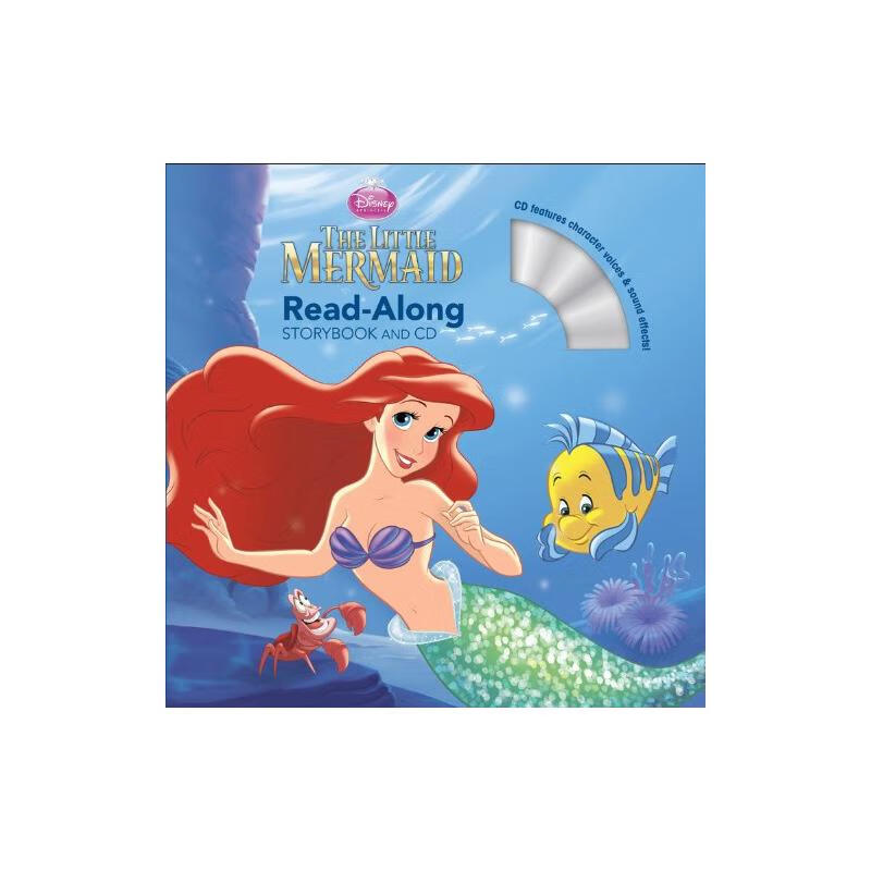 The Little Mermaid Read-Along Storybook 图书