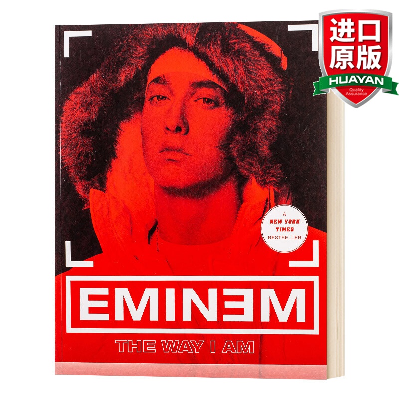 英文原版 埃米纳姆自传 The Way I Am 说唱歌手 Eminem 全英文版