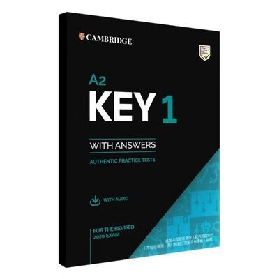 剑桥KET考试真题 A2 KEY 标准版 2020考纲 附音频/答案 剑桥KET标准版真题