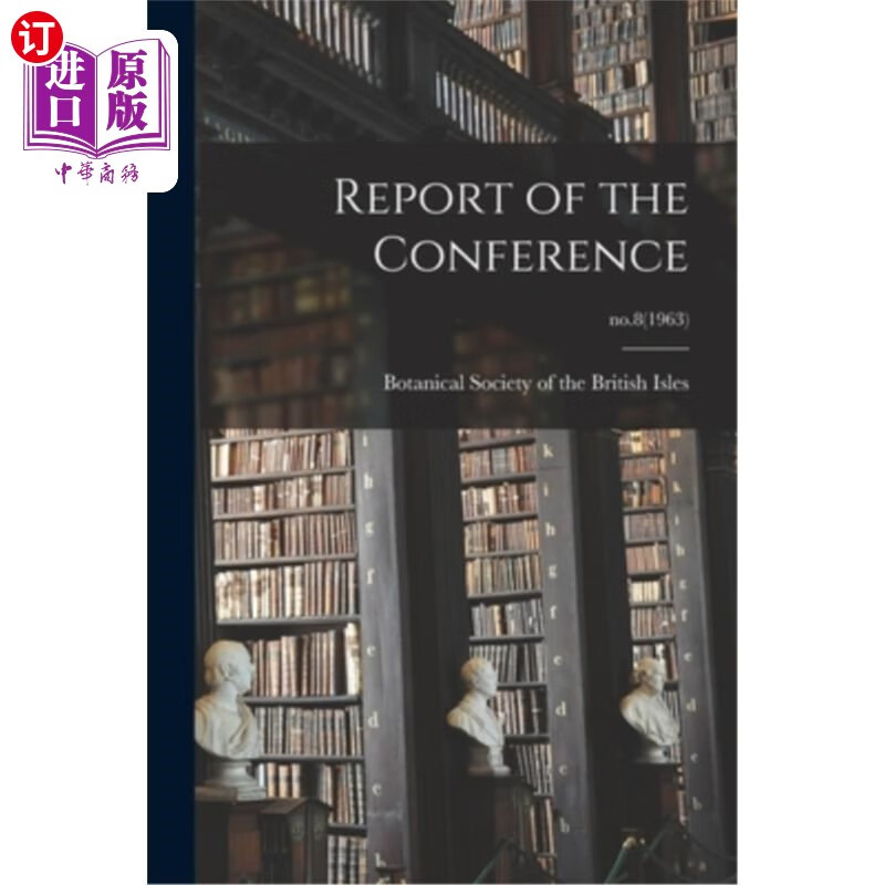 海外直订Report of the Conference; no.8(1963) 会议报告;八号(1963)