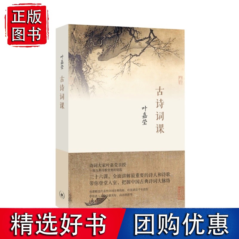 【速发】 古诗词课 叶嘉莹先生讲解中国古诗词