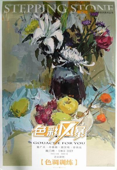 色彩静物-色调训练-色彩风暴刘晓明重庆出版社9787229057831 绘画书籍k