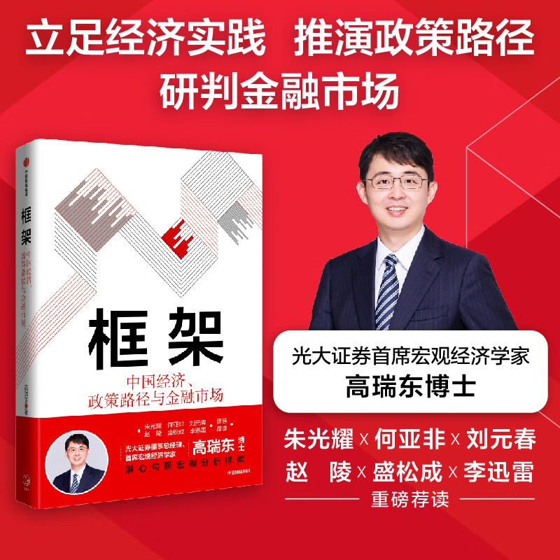 【自营包邮】框架：中国经济、政策路径与金融市场 高瑞东 著 中信出版社