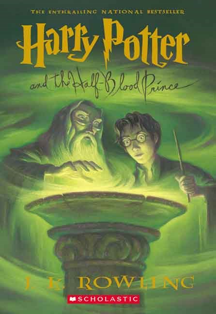 学乐哈利波特与混血王子6 美版 1册 英文原版  小说 Scholastic Harry Potter and the Half-Blood 12岁以上