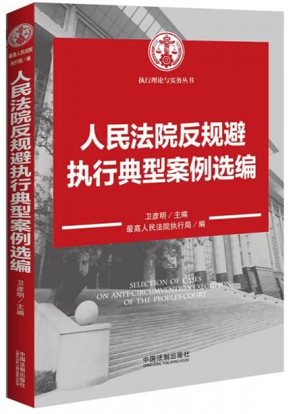 人民法院反规避执行典型案例选编：执行理论与实务丛书