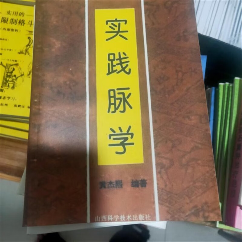 《实践脉学》 中医古籍辨证论治辨病治疗 中医书 黄杰熙著 1994