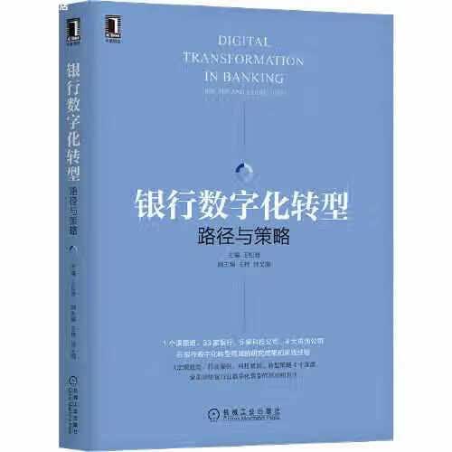 银行数字化转型：路径与策略 王松奇 机械工业出版社 9787111669593