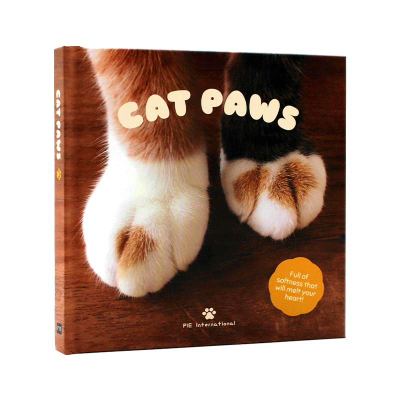 现货【PIE出版】Cat Paws 猫咪的手手 可爱猫猫爪子摄影作品集 精装本 英文