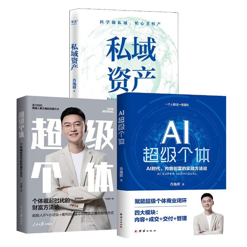 私域资产+超级个体+AI超级个体 图书