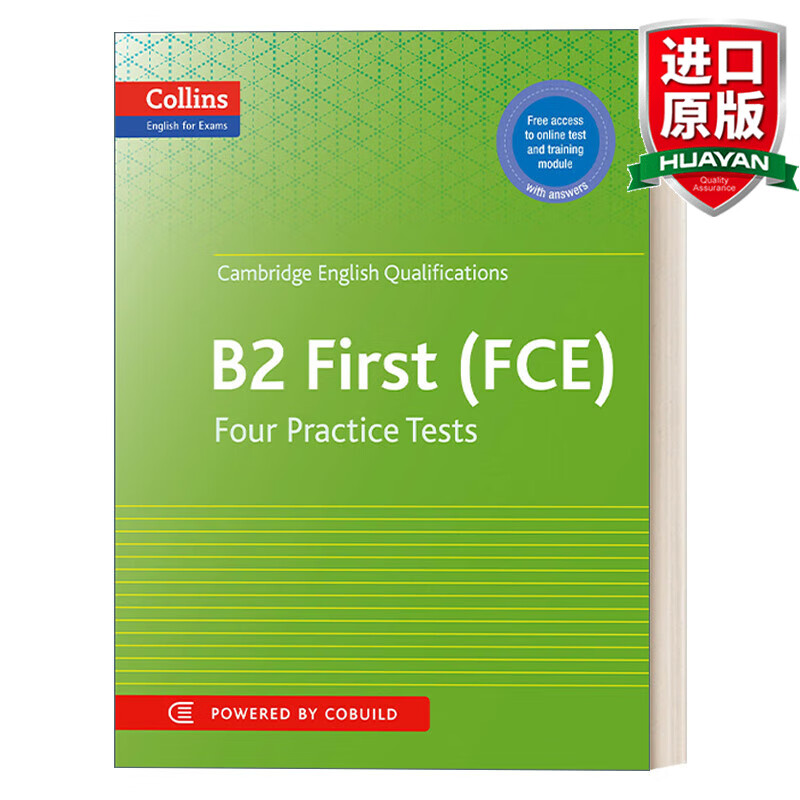 Cambridge English Examinations Practice Tests for Cambridge English 英文原版 剑桥英语FCE练习测试 含音频 英文版进口英语书