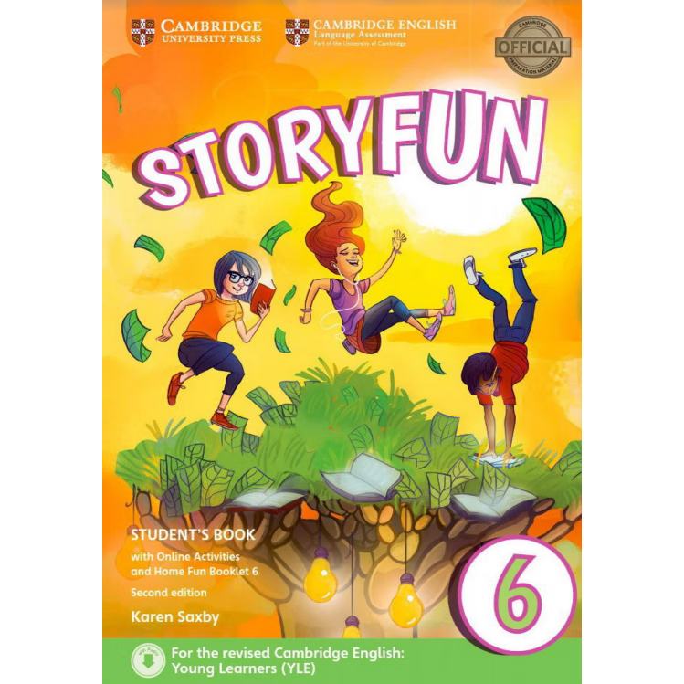 剑桥少儿英语YLE教材Storyfun1/2/3/4/5/6 课本+练习册送音频视频 storyfun6+home 6