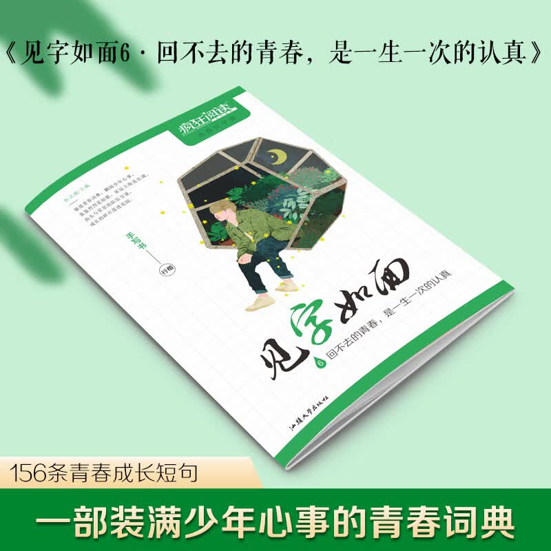【2023版见字如面】疯狂阅读见字如面字帖优美诗词 行楷行书字帖 见字如面6[行楷]