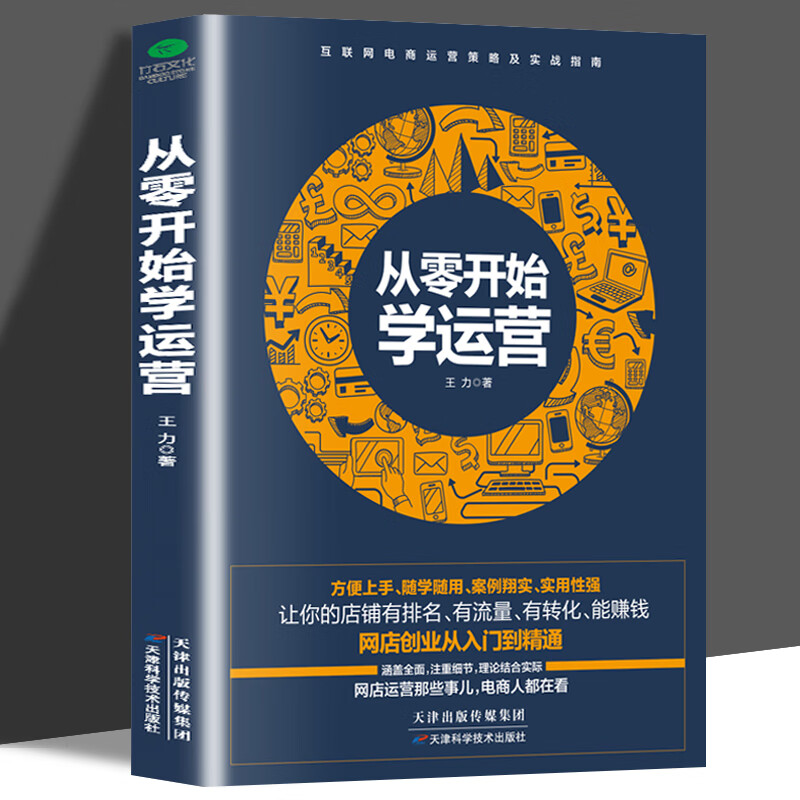 从零开始学运营手把手教小白做网店运营热卖单品打造教程 电商运营培训书籍开网店