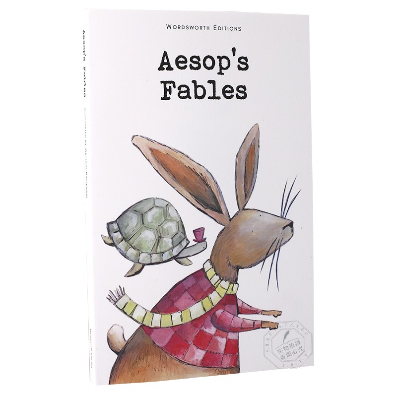 伊索寓言 英文原版 插图版 Aesop's Fables 埃索波斯寓言故事集 儿童文学 课外英语读物