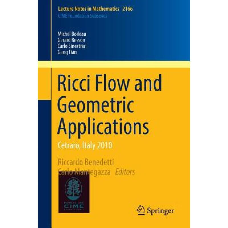 Ricci Flow and Geometric Applications : Cetraro, Italy 2010