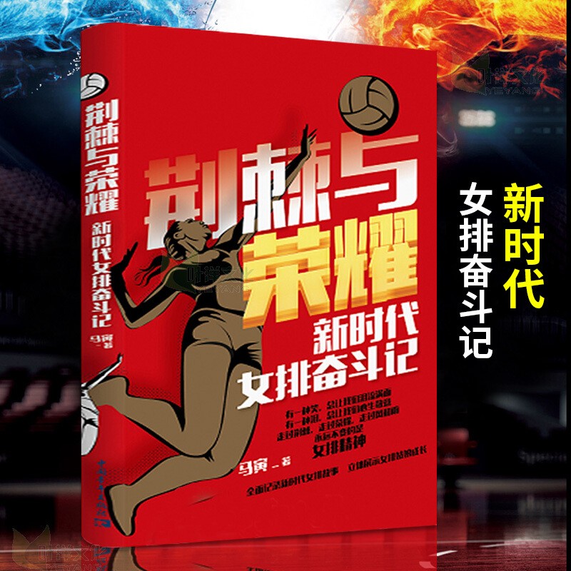 荆棘与荣耀 新时代女排奋斗记 马寅著 记录新时代中国女排艰难辉煌的历程