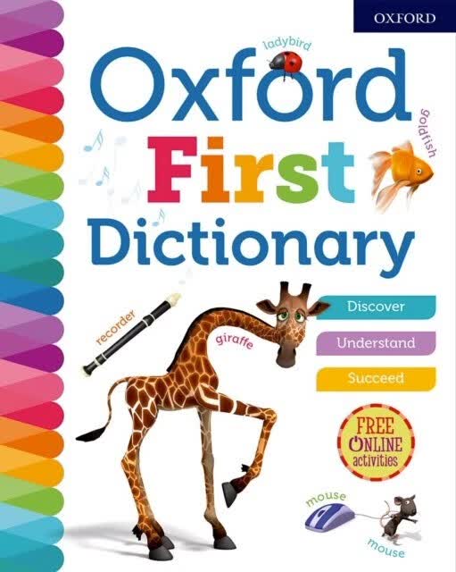 【出版社直营】牛津少儿词典 Oxford First Dictionary 英英词典 英文词典 5000+词汇量 牛津词典 儿童单词 适合 6岁以上