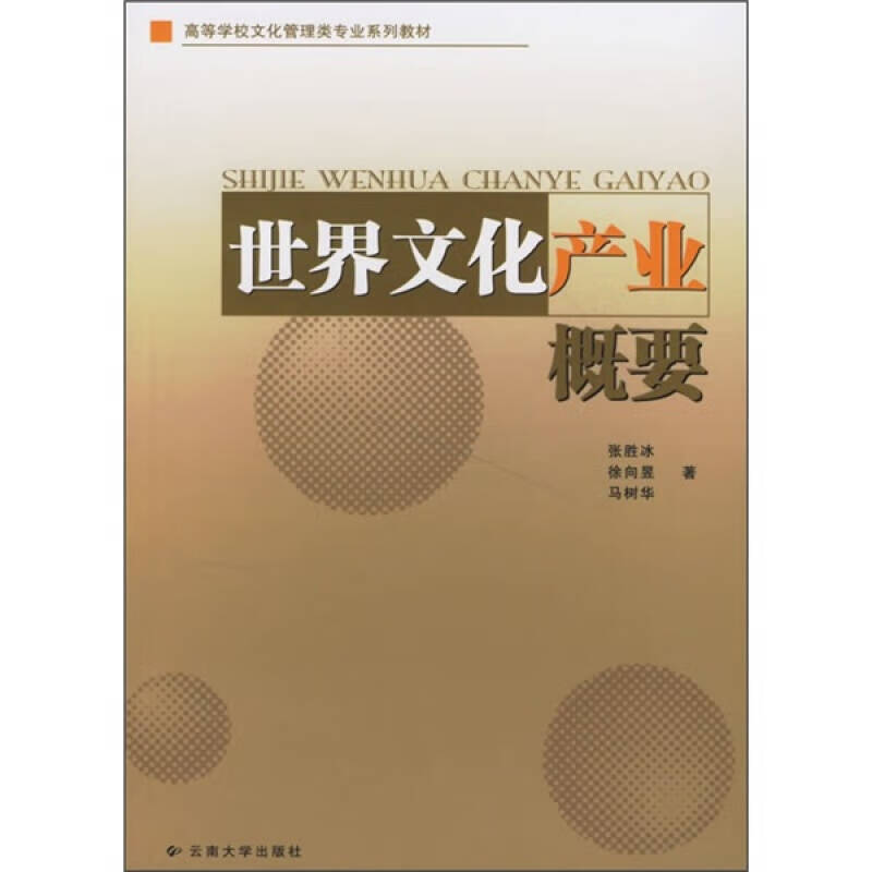 世界文化产业概要【好书】