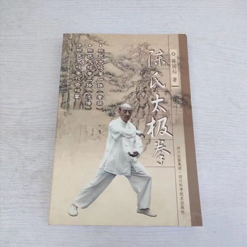 陈氏太极拳 陈国灿著 322页 套路武术 一路老路 二路炮捶 技击法