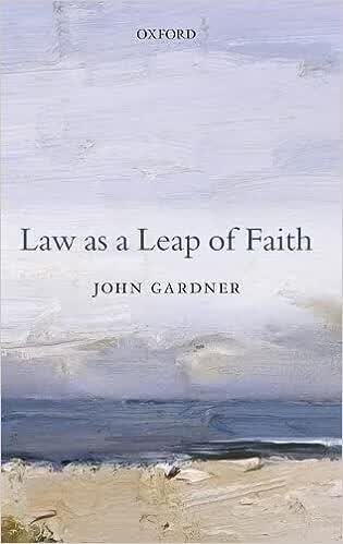 法律的飞跃：及其他一般法律文集 Law as a Leap of Faith