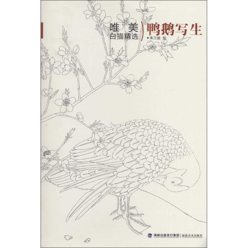 鸭鹅写生 朱三益【书】