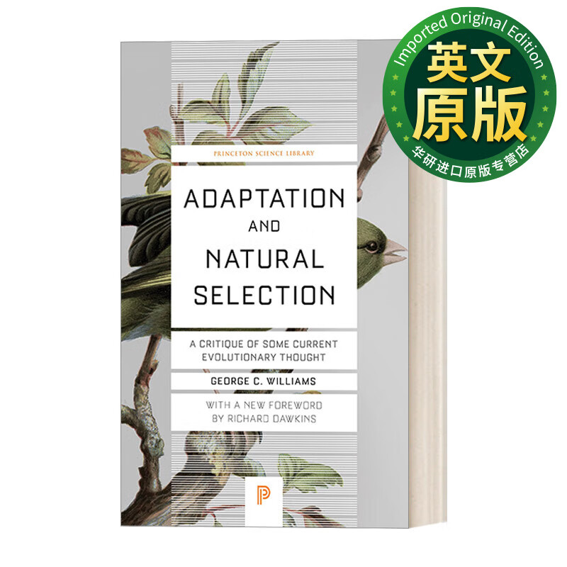 适应与自然选择 英文原版 Adaptation and Natural Selection 生物进化 George C. Williams 英文版 生命科学