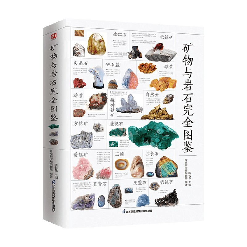 矿物与岩石完全图鉴 陈长伟 等 编著 科普