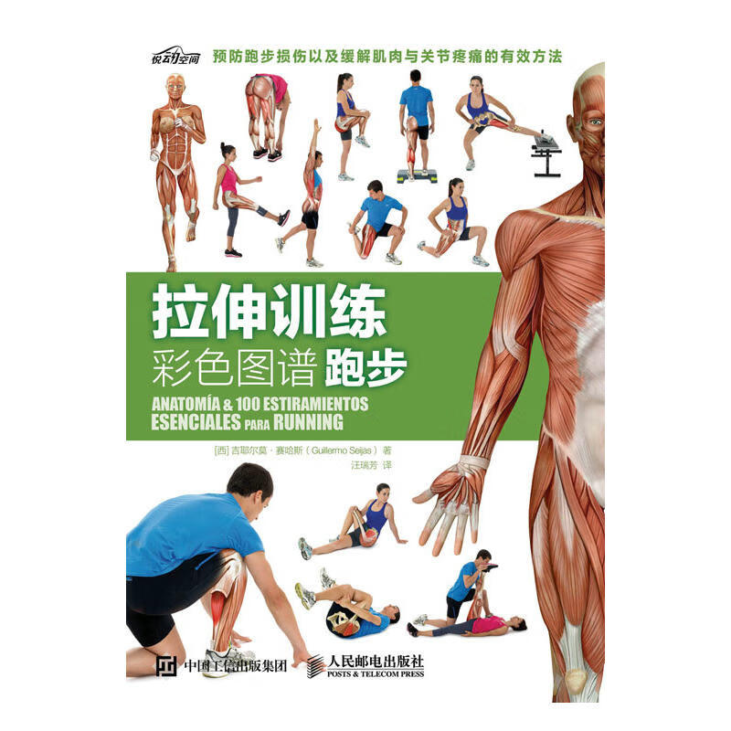 拉伸训练彩色图谱 跑步