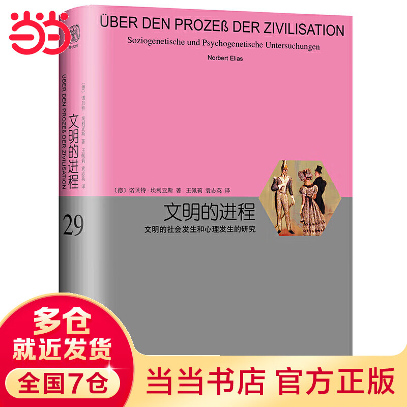 文明的进程：文明的社会发生和心理发生的研究（睿文馆）