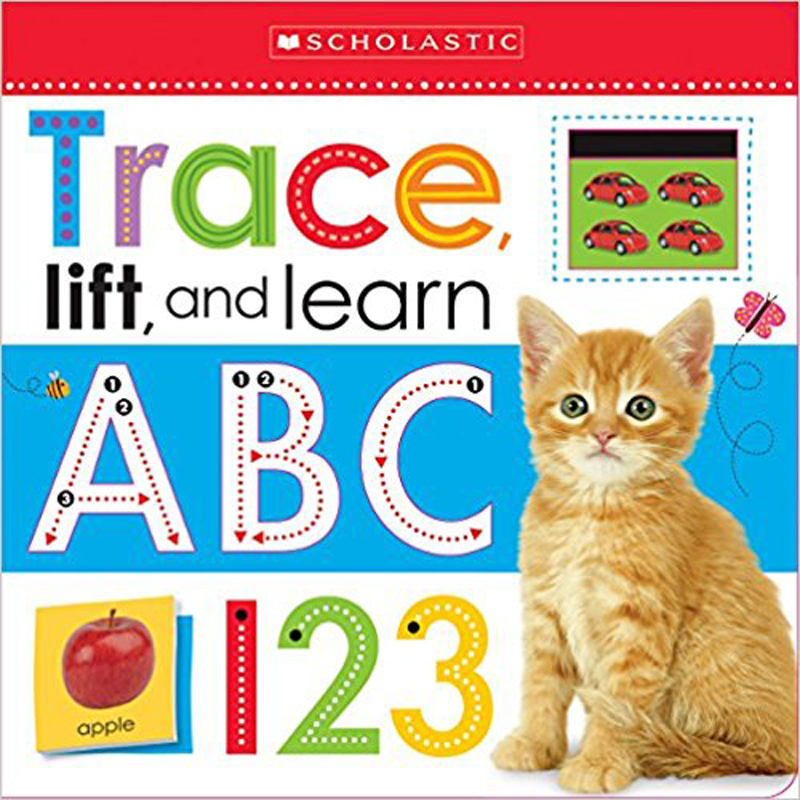 学乐Trace, Lift, and Learn: ABC 123 (Scholastic Earl