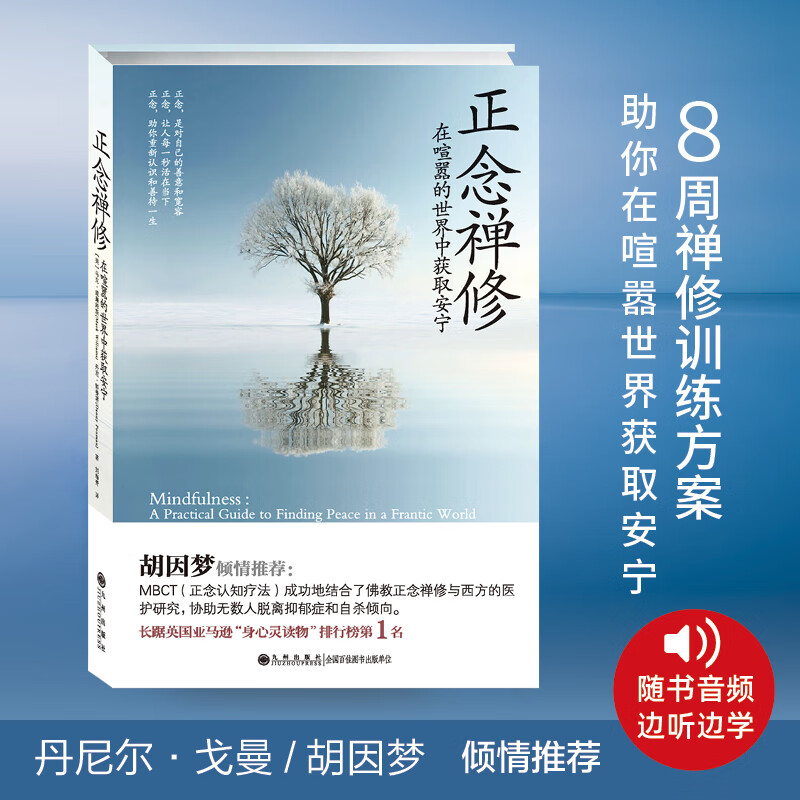 【网】正念禅修 （新版）“正念减压法”创始人乔·卡巴金作序 丹尼尔戈尔曼 胡因梦倾情 书籍