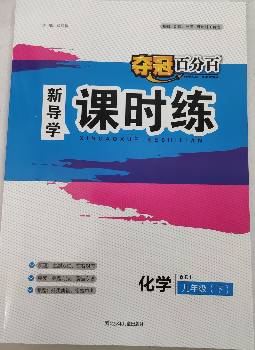 夺冠新导学课时练9下化学(人教版RJ) 教版RJ)