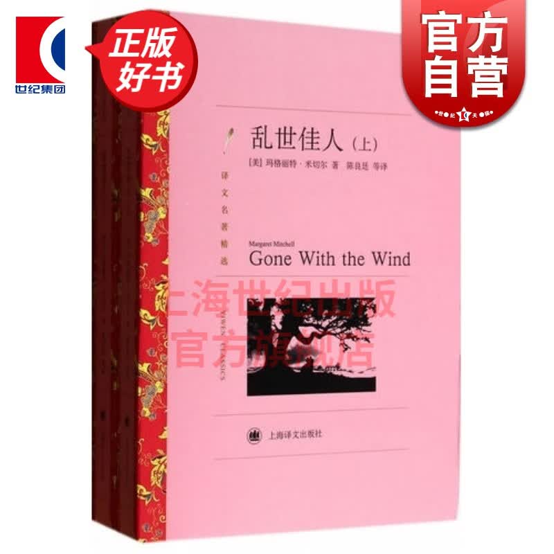 乱世佳人 又名飘 上下2册 译文名著精选 玛格丽特米切尔 陈良廷等译