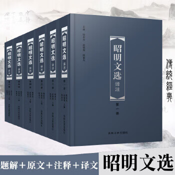 【包邮】中国文学总集 今注今译本 昭明文选译注(全6册)