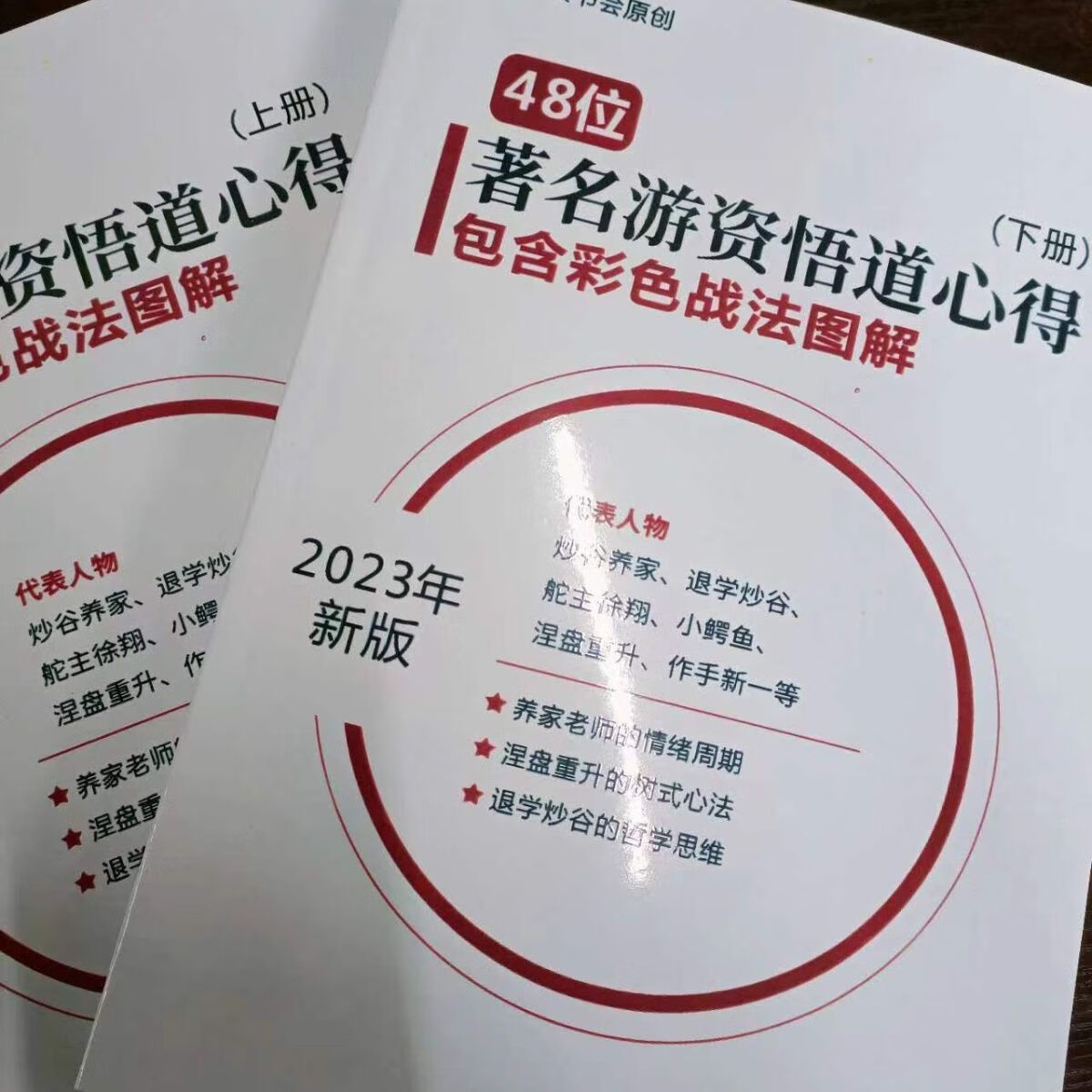 现货速发 2023年新版48位游资悟道心得和彩页图解 送视频 48位+交割单+养家3(电子版)