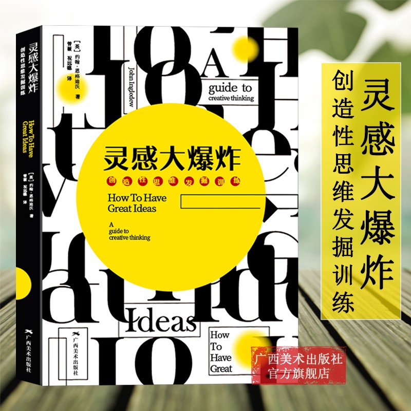 灵感大爆炸/创造性思维发掘训练 名家解读50多种设计创意/设计灵感 初学者广告设计/工业设计/产品设计/平面设计基础启蒙书籍