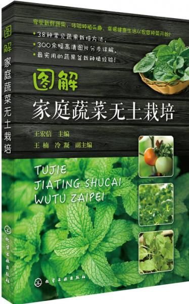 图解家庭蔬菜无土栽培9787122295064