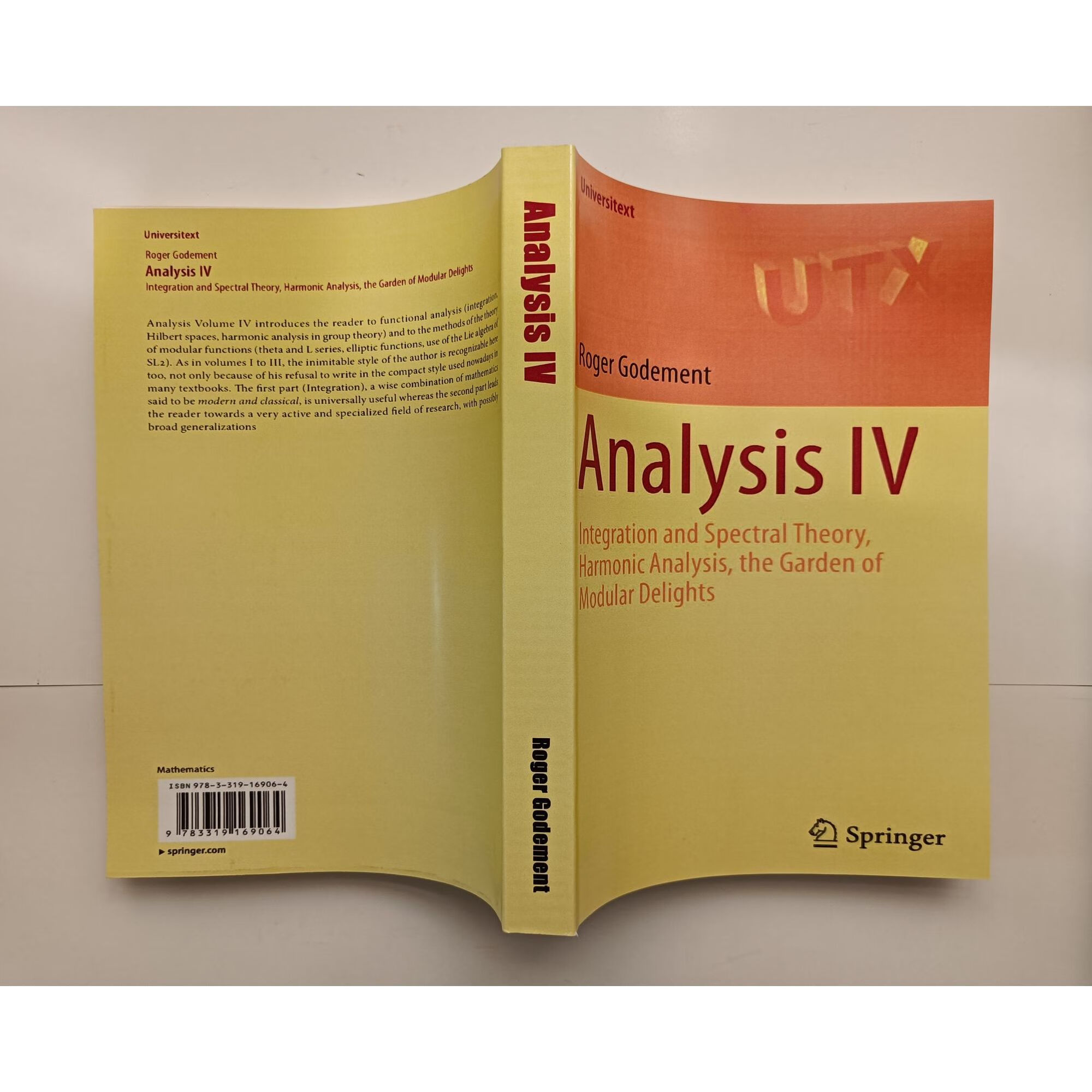 Analysis I/II/III/IV by Roger Godement IV
