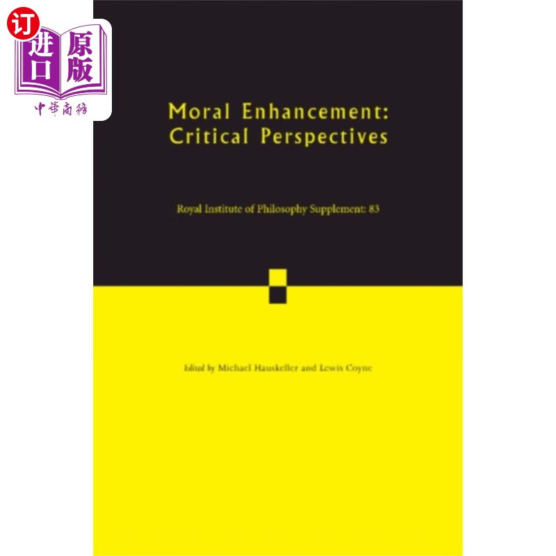 海外直订Moral Enhancement 道德提高